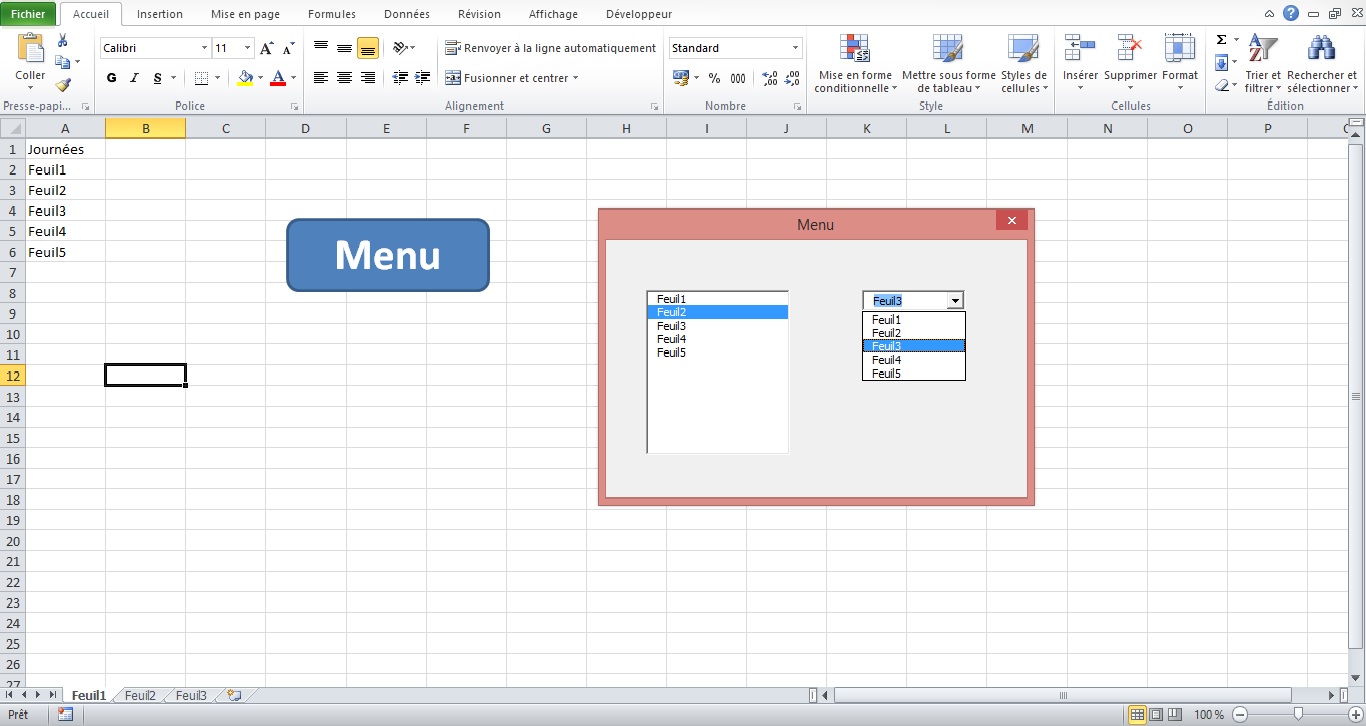 XL 2010 Comment Utiliser Les Valeurs D Une Zone De Liste Ou D Une