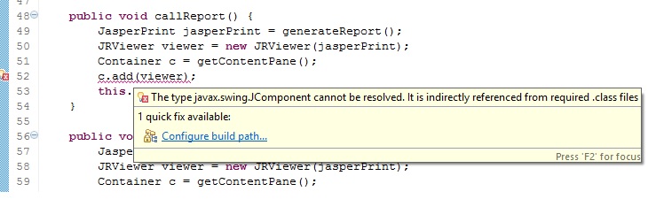 The Type Java Util Map Entry Cannot Be Resolved It Is Indirectly