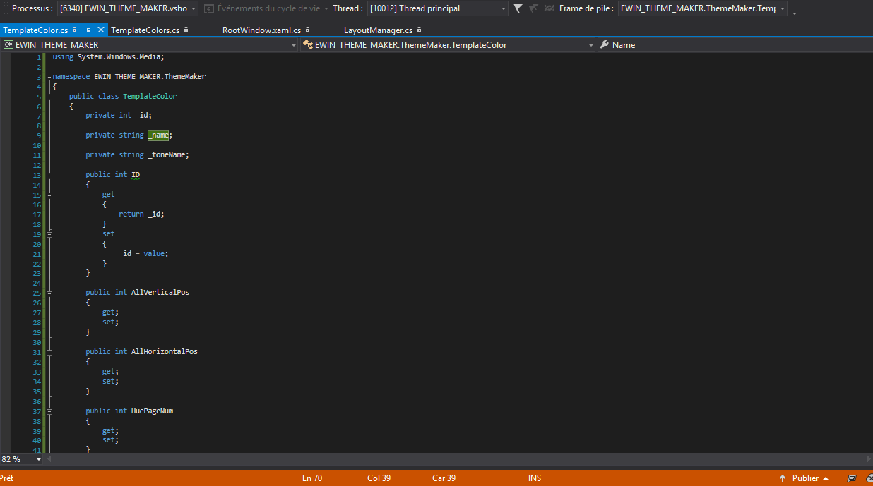 Débutant WPF NET 3 5 C Une exception du type System