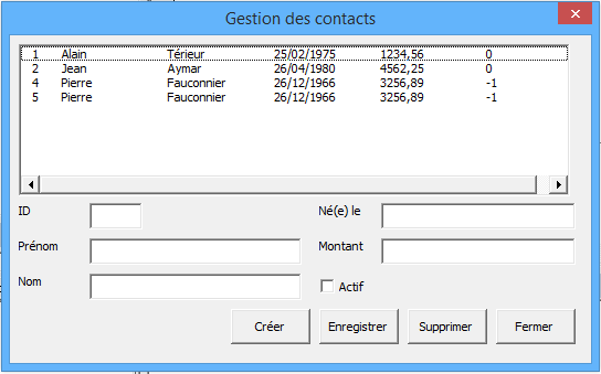 Vba Excel Access Interactions Entre Excel Et Access Avec Adodb Manipuler Vues Et