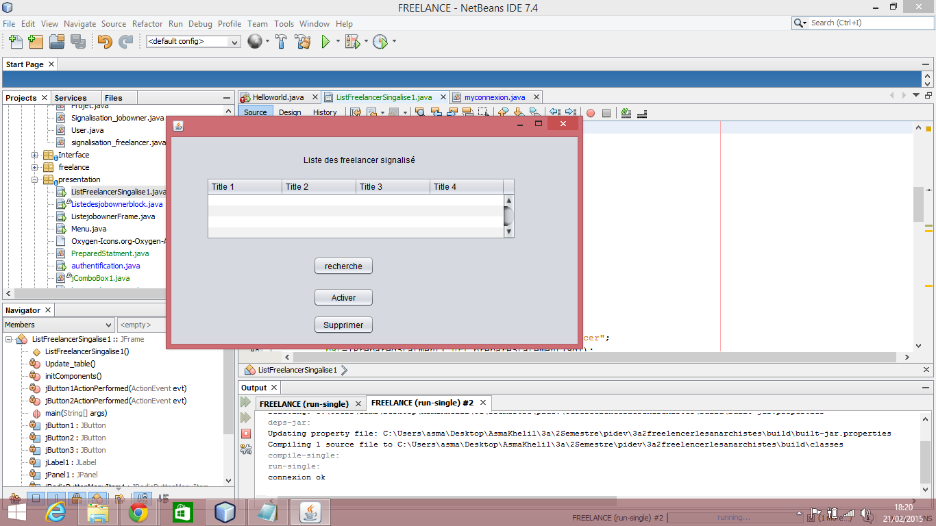 Jframe Java Netbeans Netbeans Java