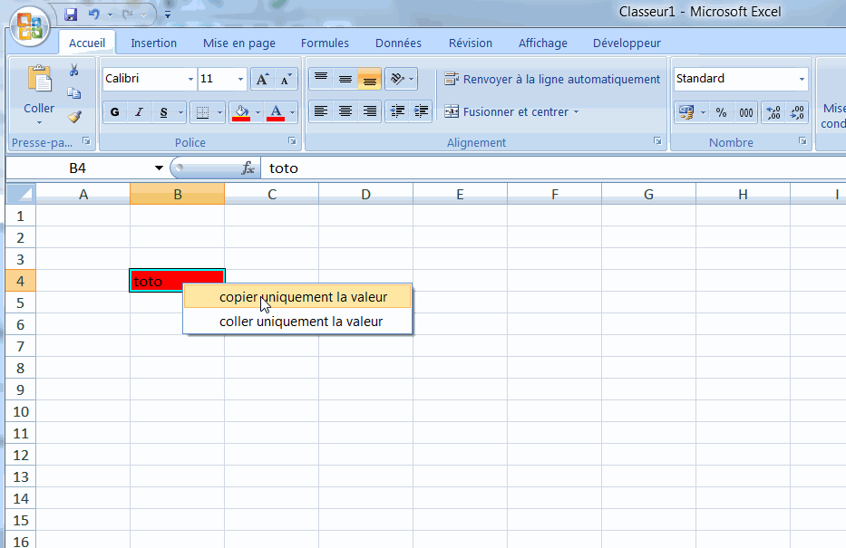 Xl 2013 Modifier Un Menu Contextuel Macros Et Vba Excel