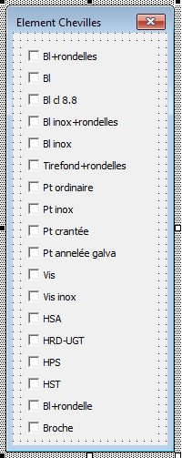 Xl 2016 Ajout Dun Checkbox Dans Un Userform En Fonction Dune Liste Macros Et Vba Excel