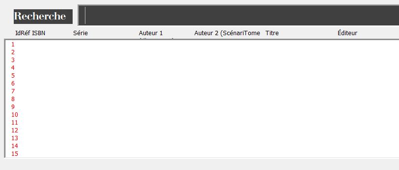 Problème Daffichage Dans Une Listbox Macros Et Vba Excel