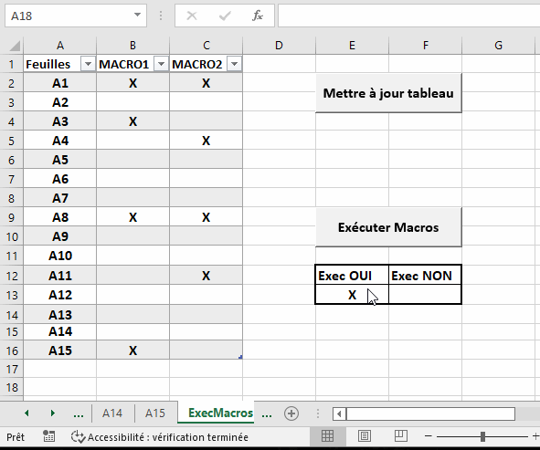 Xl 365 Afficher La Liste Des Onglets Dans Un Userform Macros Et Vba Excel